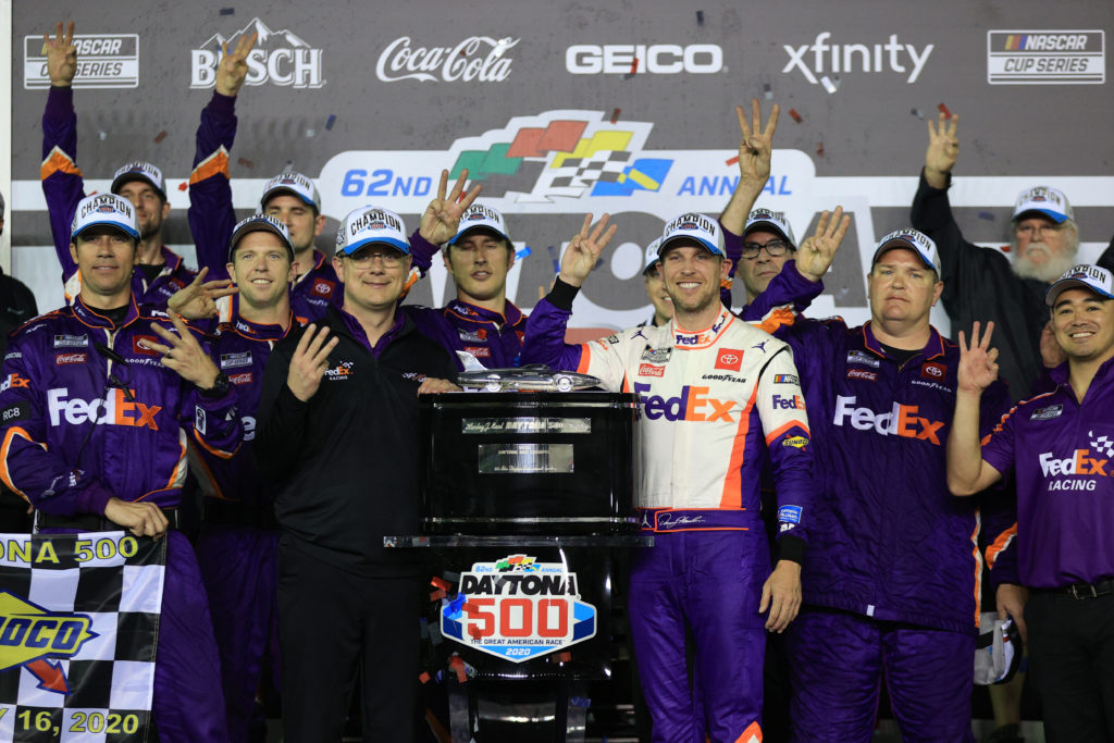 Denny Hamlin Edges Ryan Blaney For Third Daytona 500 Win - The Fourth Turn