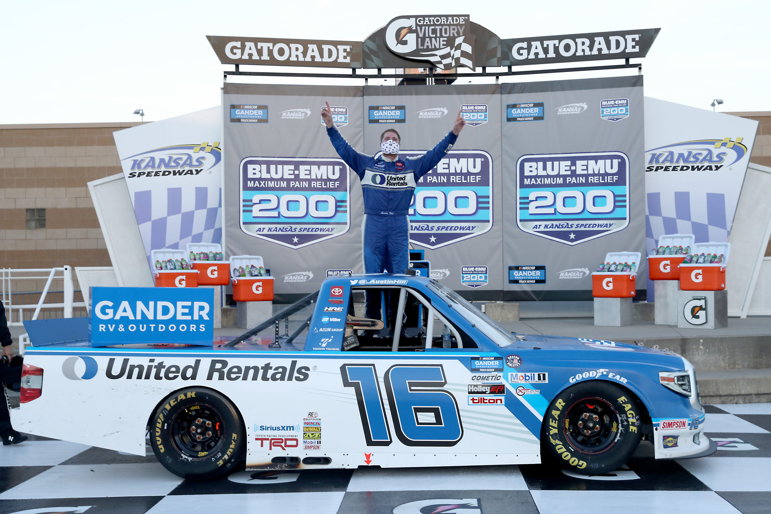 Austin Hill Continues Impressive Season With Win At Kansas Speedway ...
