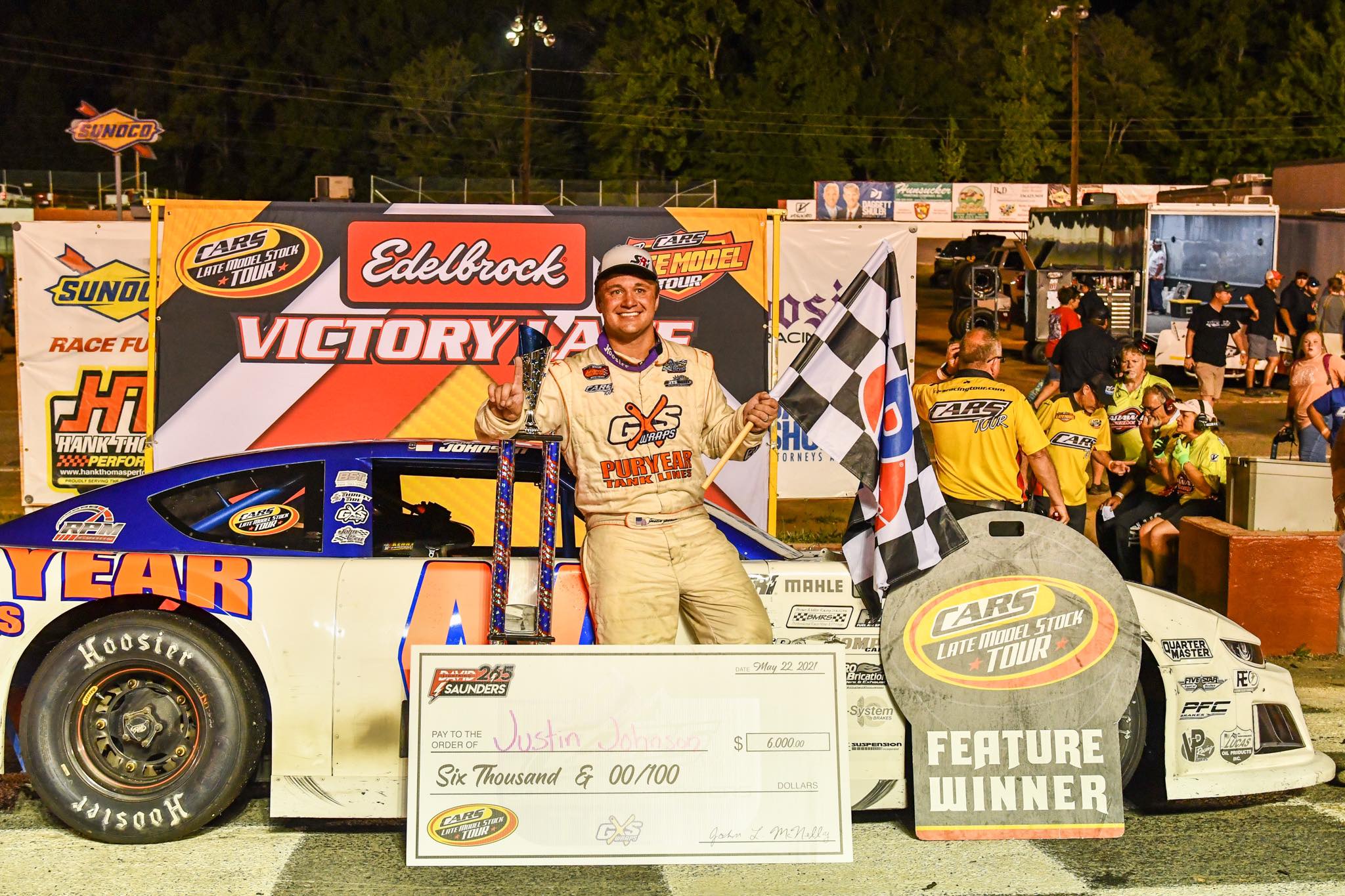 Justin Johnson Takes Advantage Of A Late Race Restart To Best Rookie ...