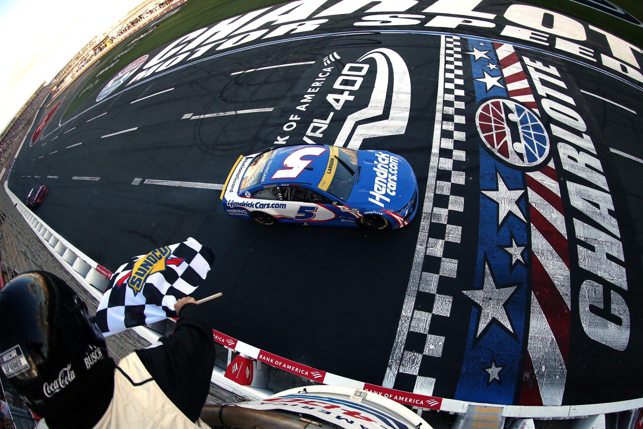 Kyle Larson Wins Battle Royal At Charlotte ROVAL, Advances In Playoffs ...