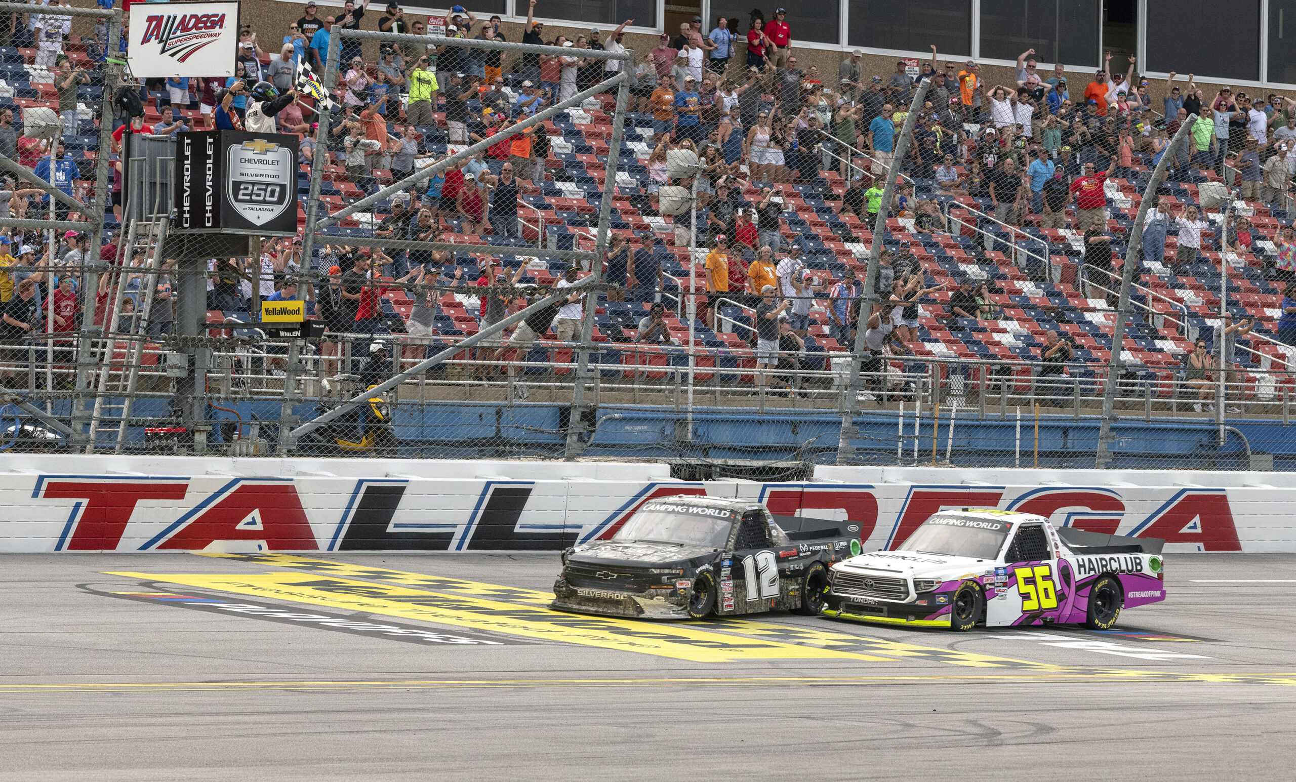 Tate Fogleman Bags Unlikely Win In Wild Chevy Silverado 250 NASCAR ...