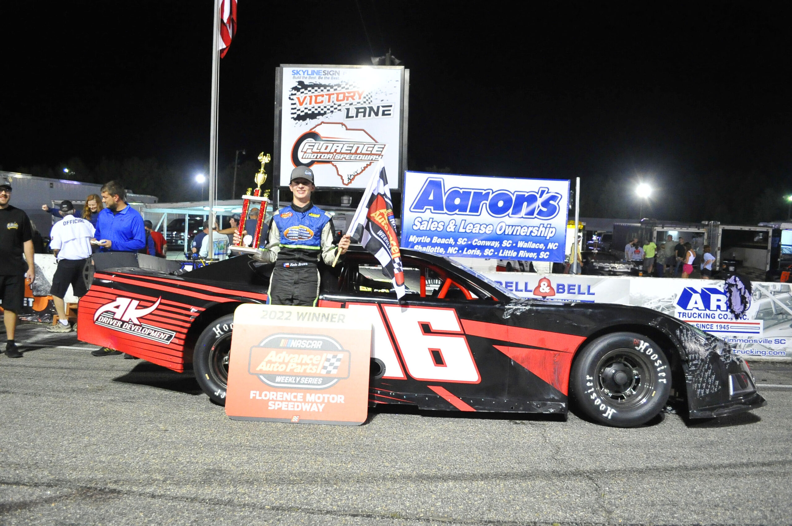 VIDEO: South Carolina Point Leader, Kade Brown Wins at Florence Motor ...