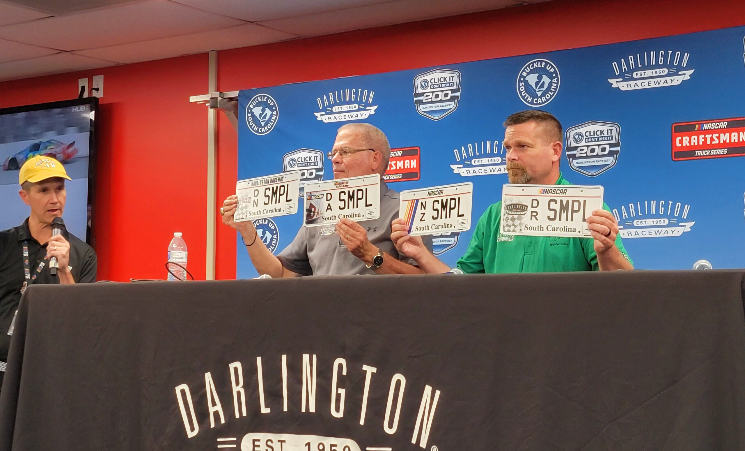 Specialty Darlington Raceway, NASCAR License Plates Available For South ...