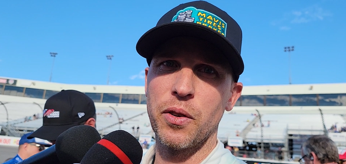 VIDEO: Denny Hamlin Addresses Punt From Kyle Larson And Final Restart ...