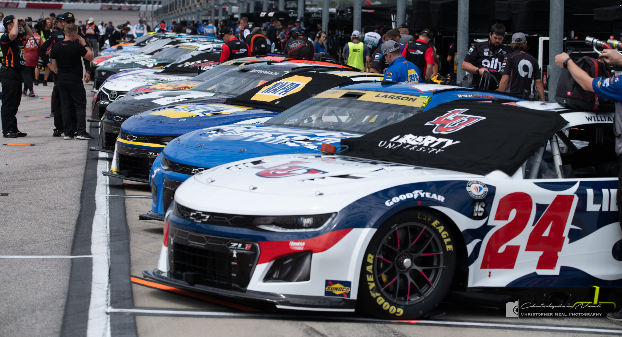 Nascar Starting Line