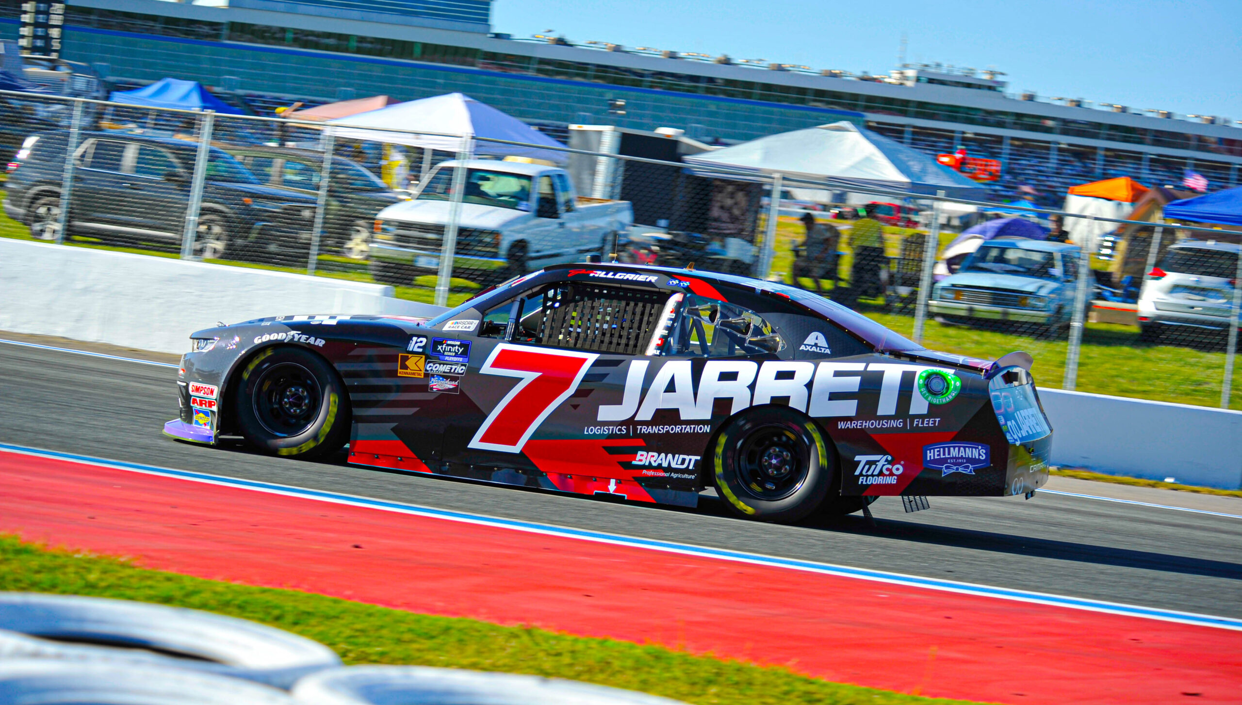 VIDEO: Justin Allgaier Rallies At Charlotte Motor Speedway ROVAL To ...