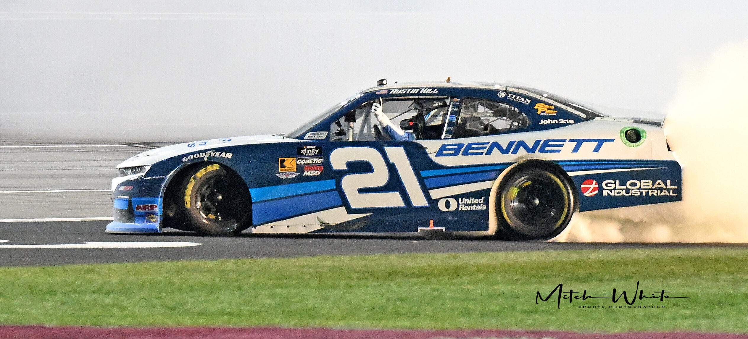 Austin Hill Goes Back-To-Back-To-Back At Atlanta In NASCAR Xfinity ...